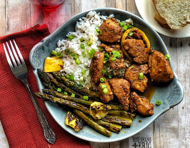 New Orleans-Style BBQ Chicken in a Buttery Sauce | Red Beans and Eric